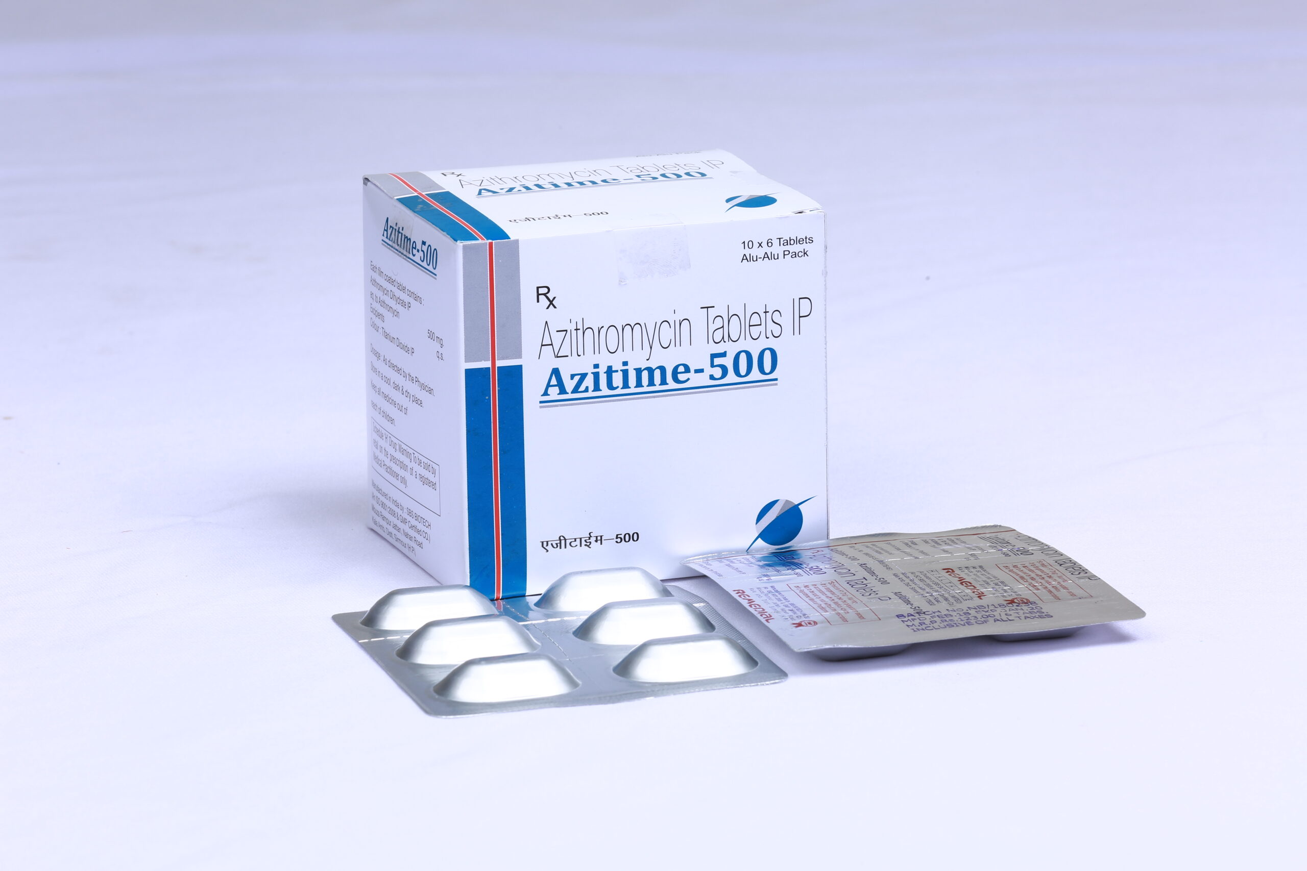 AZITIME-500 (Azithromycin Dihydrate 500mg) Remedial Healthcare