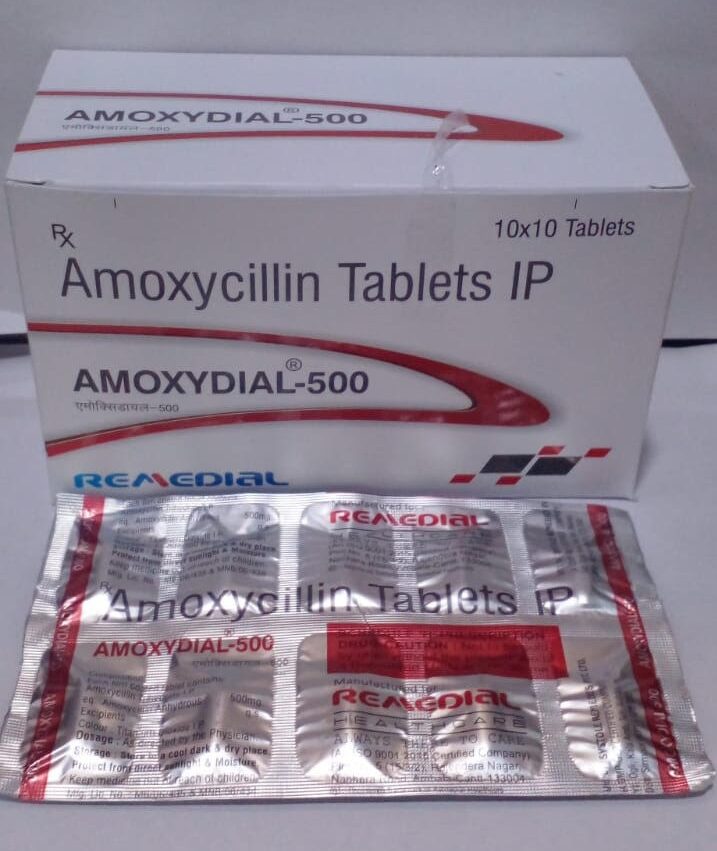 AMOXYDIAL-500 (Amoxycillin 500mg) Remedial Healthcare