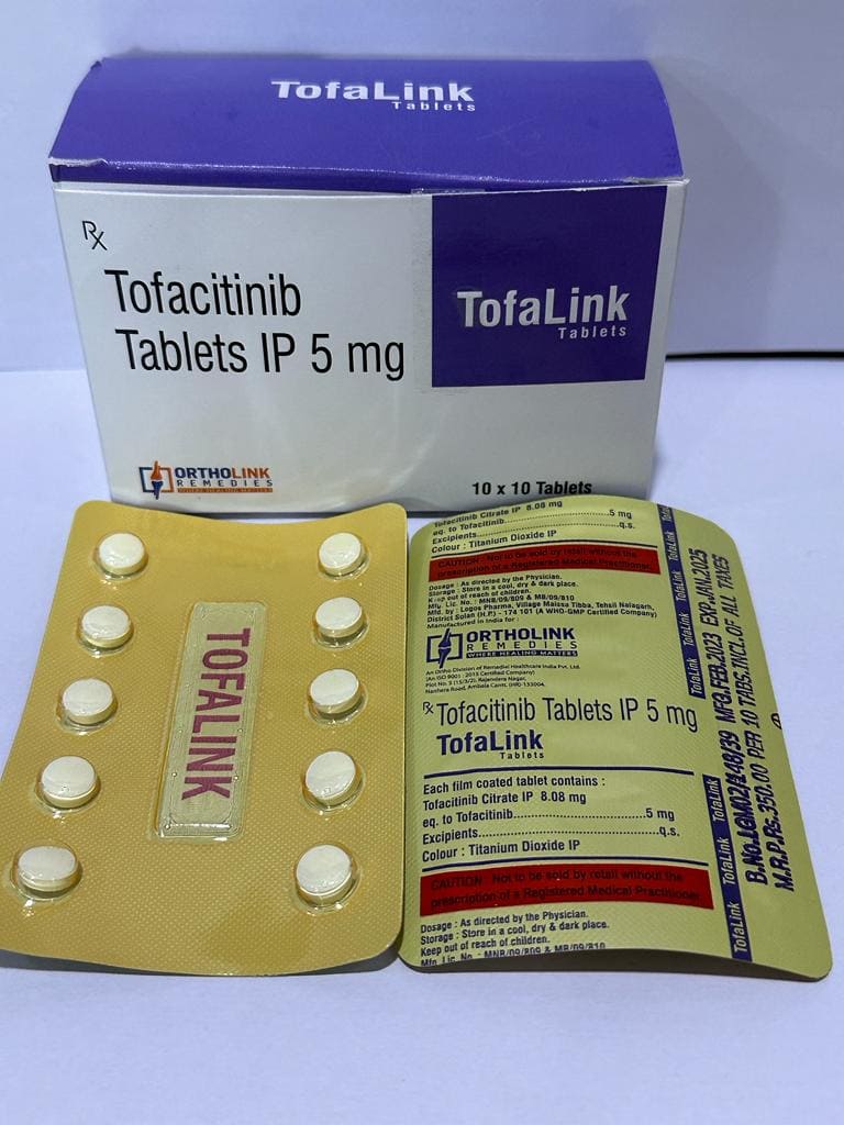 TOFALINK (Tofacitinib 5mg) Pack Size 10x10